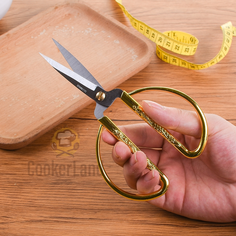 Golden Handle Scissor 龙凤剪 : Cooker Land : Malaysia Kitchen Equipment ...