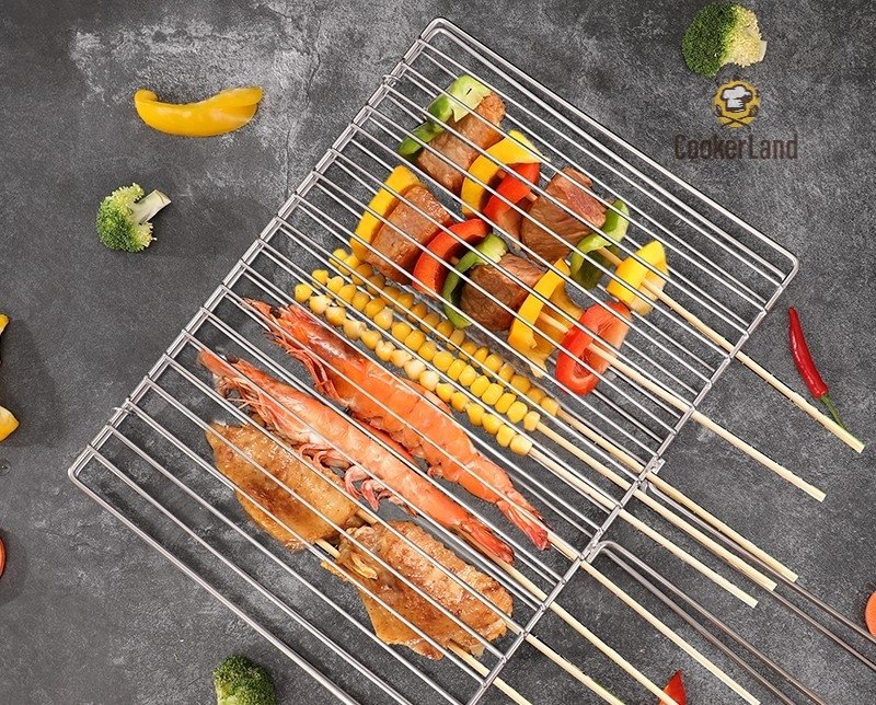 Stainless Steel Fish Grill Net (不锈钢烤鱼网) : Cooker Land : Malaysia ...