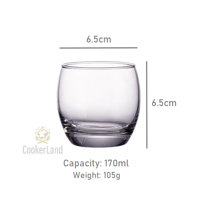 Wine Round Glass Cup (酒圆玻璃杯) : Cooker Land : Malaysia Kitchen Equipment ...