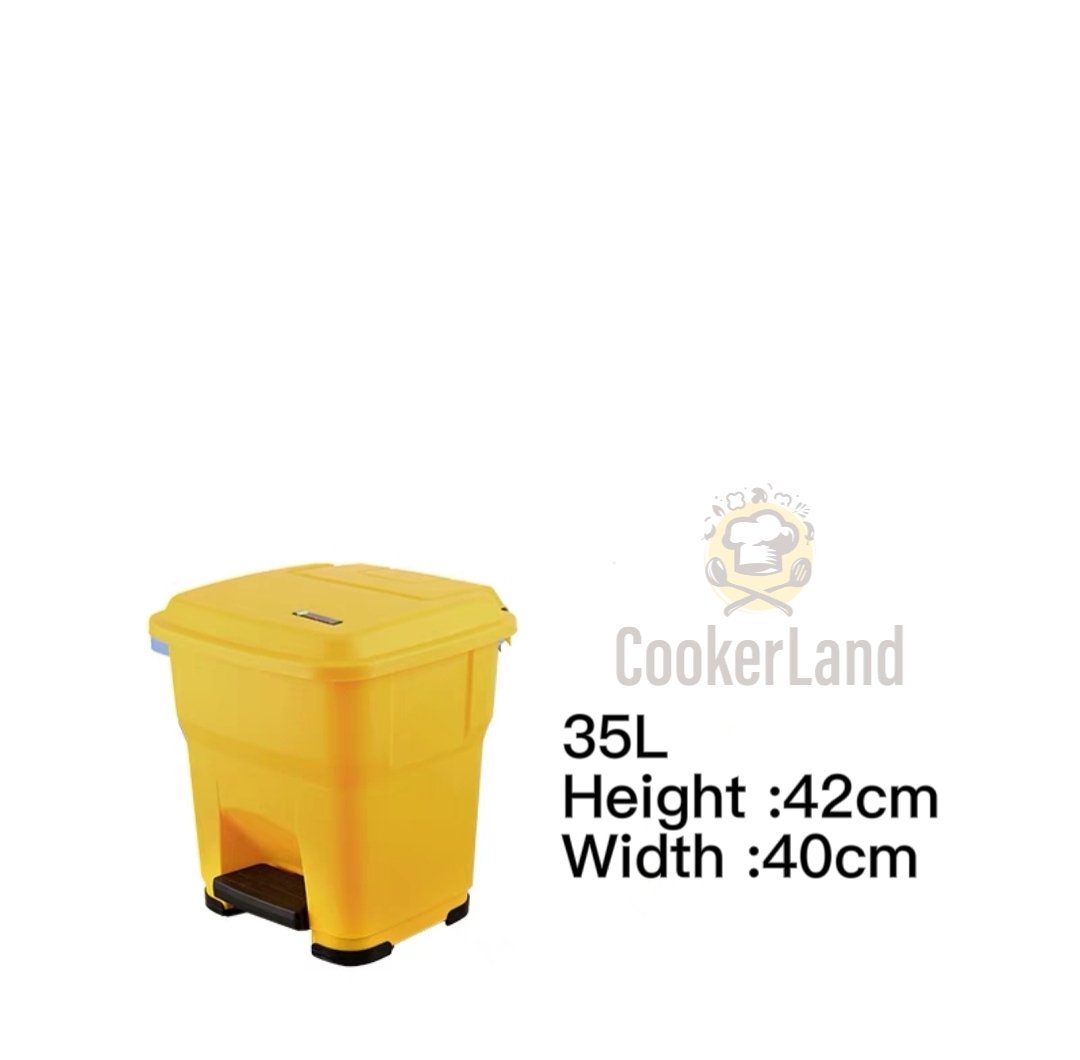 Pedal Trash Can 脚踏垃圾桶 : Cooker Land : Malaysia Kitchen Equipment Supplier
