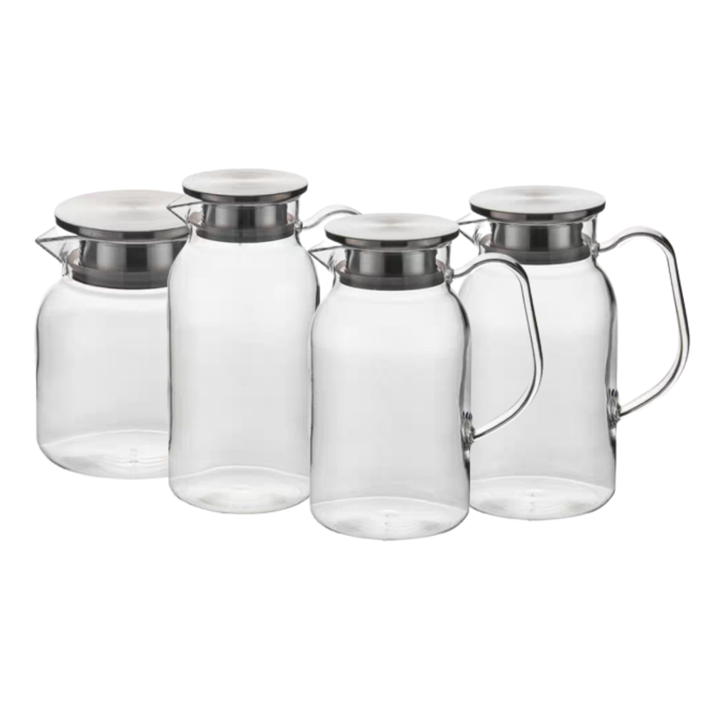 Glass Jug with Cover 带盖光面玻璃水壶 : Cooker Land : Malaysia Kitchen ...