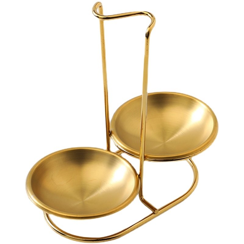 Double Scoop Stand with Plate 金色双圆汤壳架 : Cooker Land : Malaysia Kitchen ...