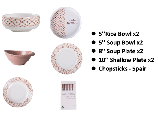 Pandora Tableware Set 潘多拉餐具套装 : Cooker Land : Malaysia Kitchen ...